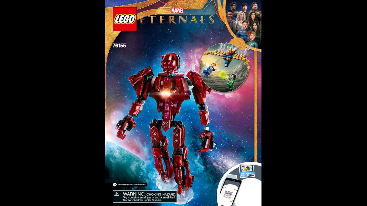 LEGO Instructions | Marvel | 76155 | In Arishem's Shadow | Eternals ...