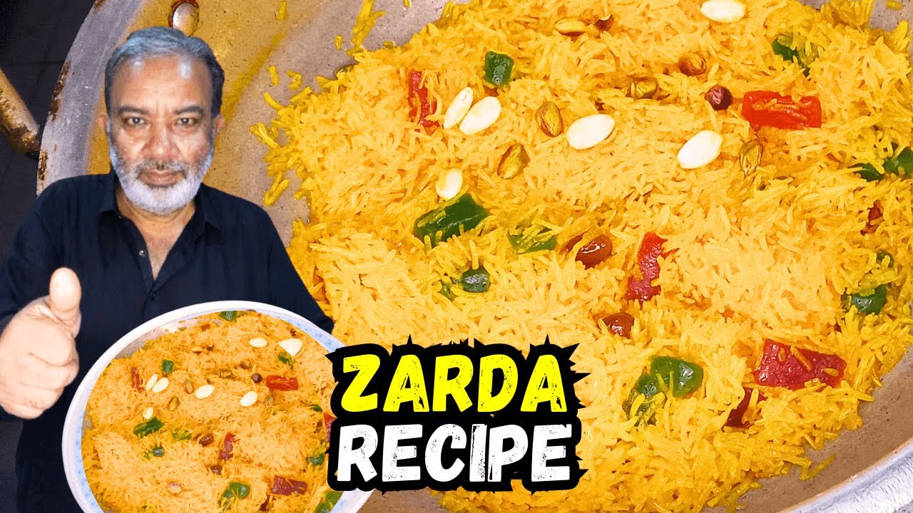 Zarda Recipe | Meetha Zarda Banane Ka Asan Tarika - YouTube