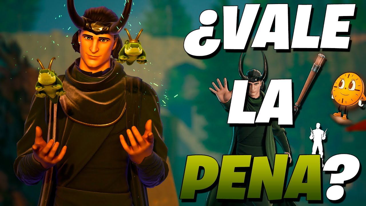 ¿VALE LA PENA COMPRAR LA SKIN DE LOKI? | Fortnite: Battle Royale ...