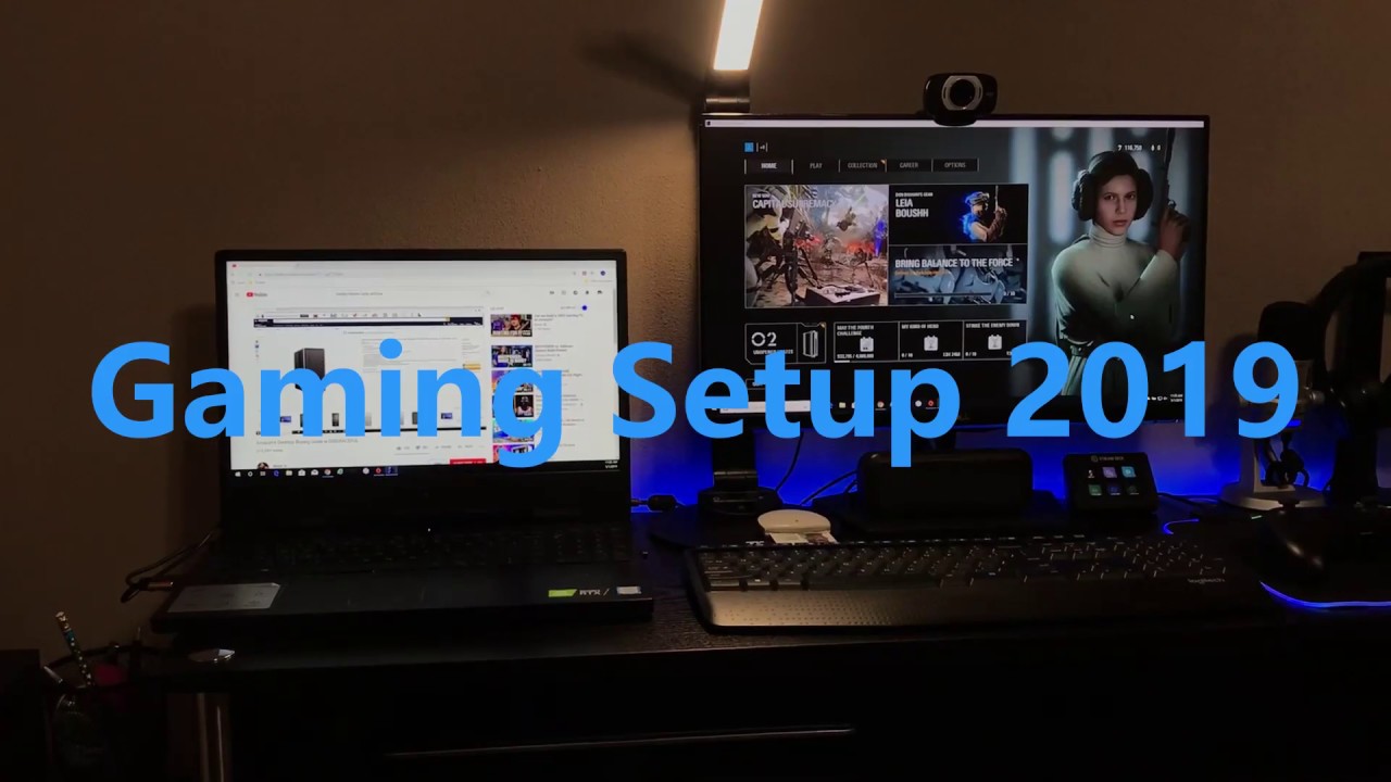 Dell G7 2019 Gaming Setup - YouTube