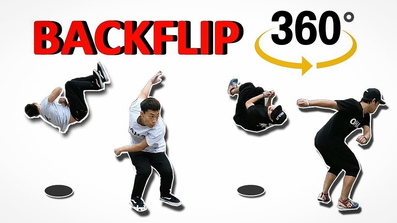 HƯỚNG DẪN BACKFLIP 360 (Lộn Ngược Xoắn) | HOW TO BACKFLULL, BACK TWIST ...