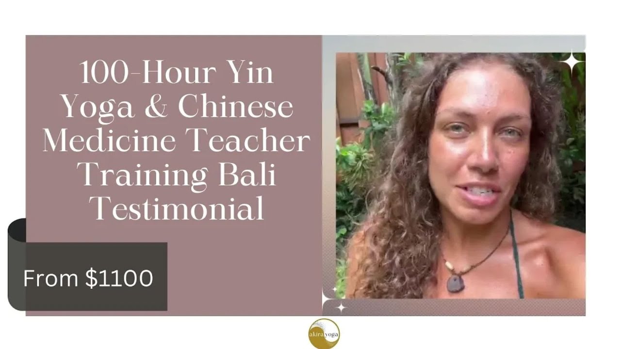 Yin Yoga Teacher Training Bali Highlights | $880 JUNE SPECIAL - YouTube