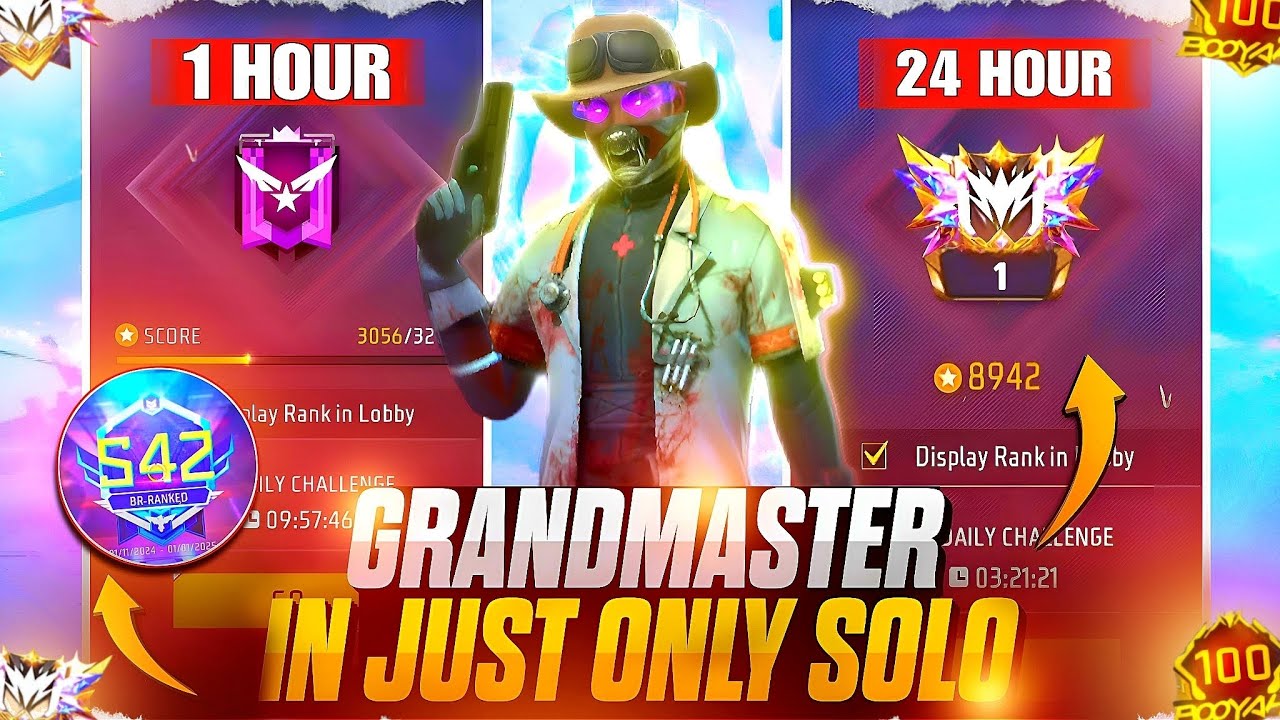 TOP 1 GRANDMASTER 🔥 IN 4GB RAM PHONE 📱 💪| SOLO TIPS AND TRICK ️‍🔥 GO ...