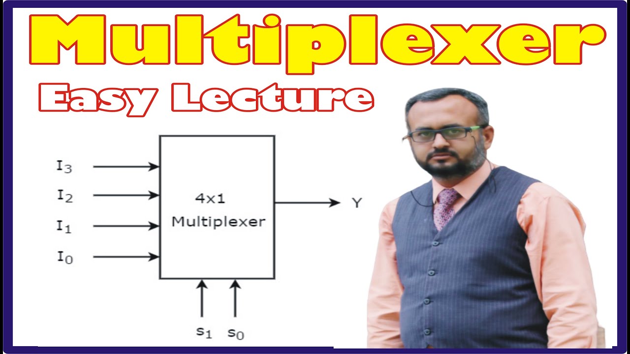 MULTIPLEXER | Very Easy Way 4x1 multiplexer - YouTube
