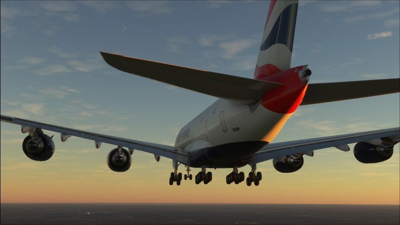 bredok3d A380 Doesn't Belong Here | KHDC | MSFS 2020 | DLSS 3.7 - YouTube
