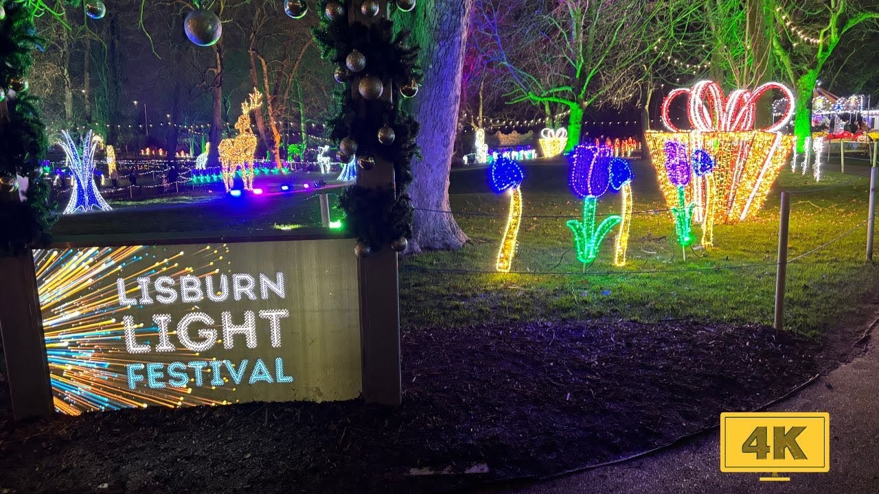 Lisburn Light Festival | Magical Christmas Lights at Castle Gardens ...