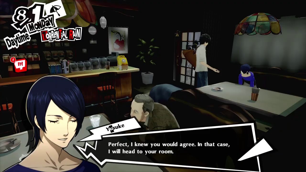 Persona 5 Royal 8/1 Hanging with Yusuke 1 - YouTube