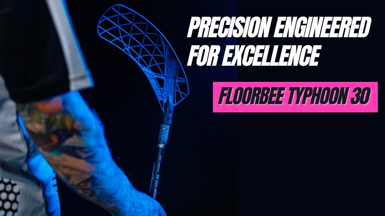 FLOORBEE Typhoon PRO 30 – Carbon Floorball Stick Designed for ...
