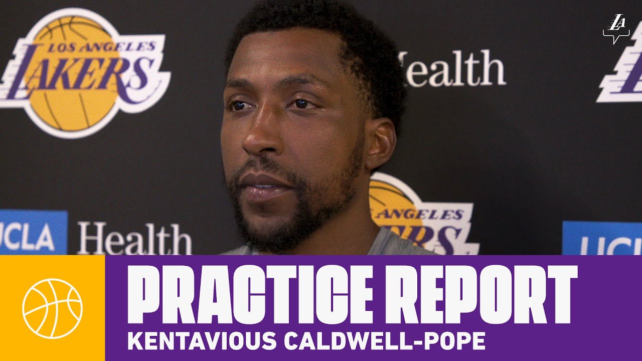 KCP talks about his mindset heading into the season restart | Laker ...