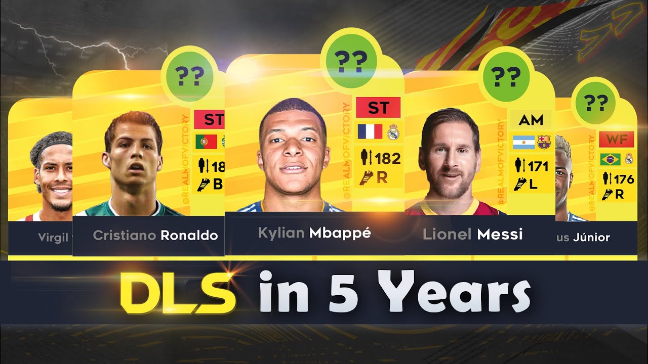 DREAM LEAGUE SOCCER in 5 Years | DLS 22 - DLS 27 - YouTube