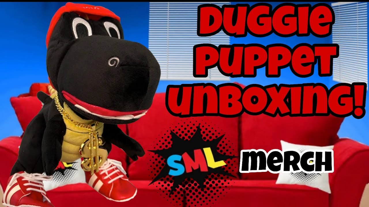 SML unboxing: official SML merch ya boi duggie puppet unboxing!!! - YouTube