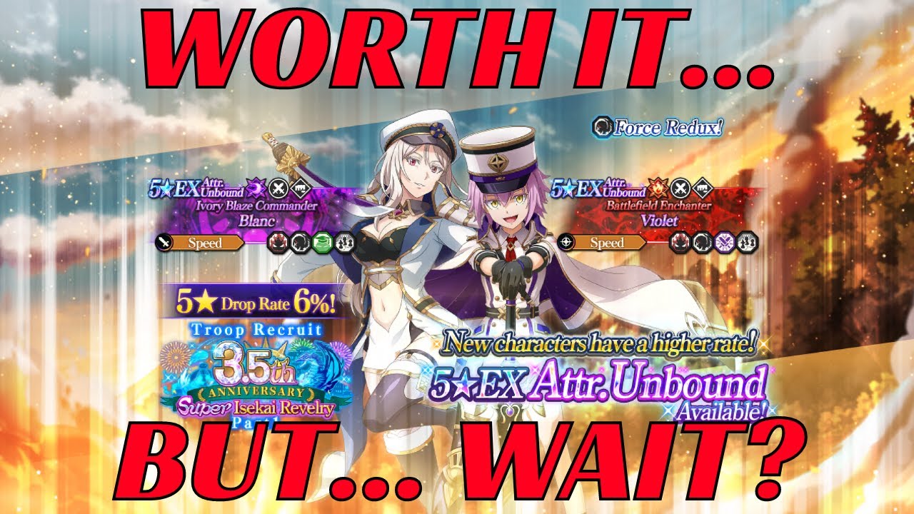 BLANC IS A GOD! SHOULD YOU SUMMON FOR WARRIOR'S MIND 2.0 BLANC & VIOLET ...