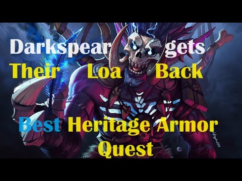 Darkspear Heritage Quest Armor | The Loa Returns to Darkspear Tribe ...