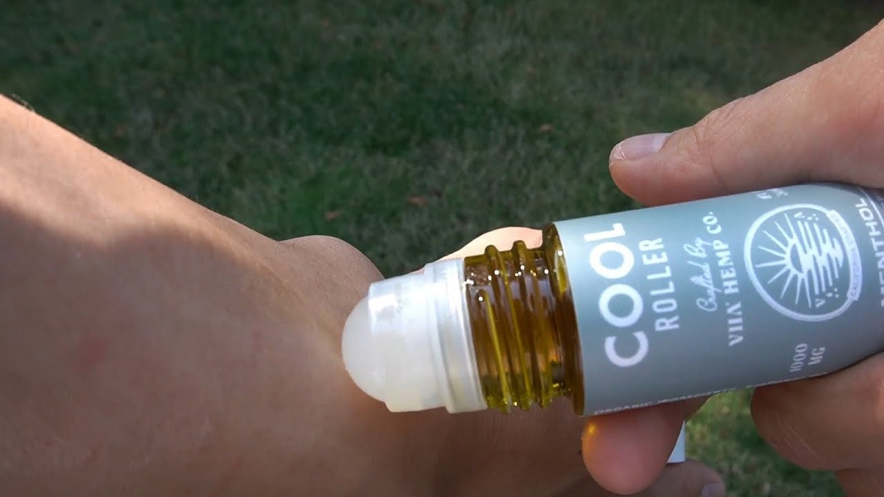 A CBD ROLLING STICK FOR PAIN - YouTube