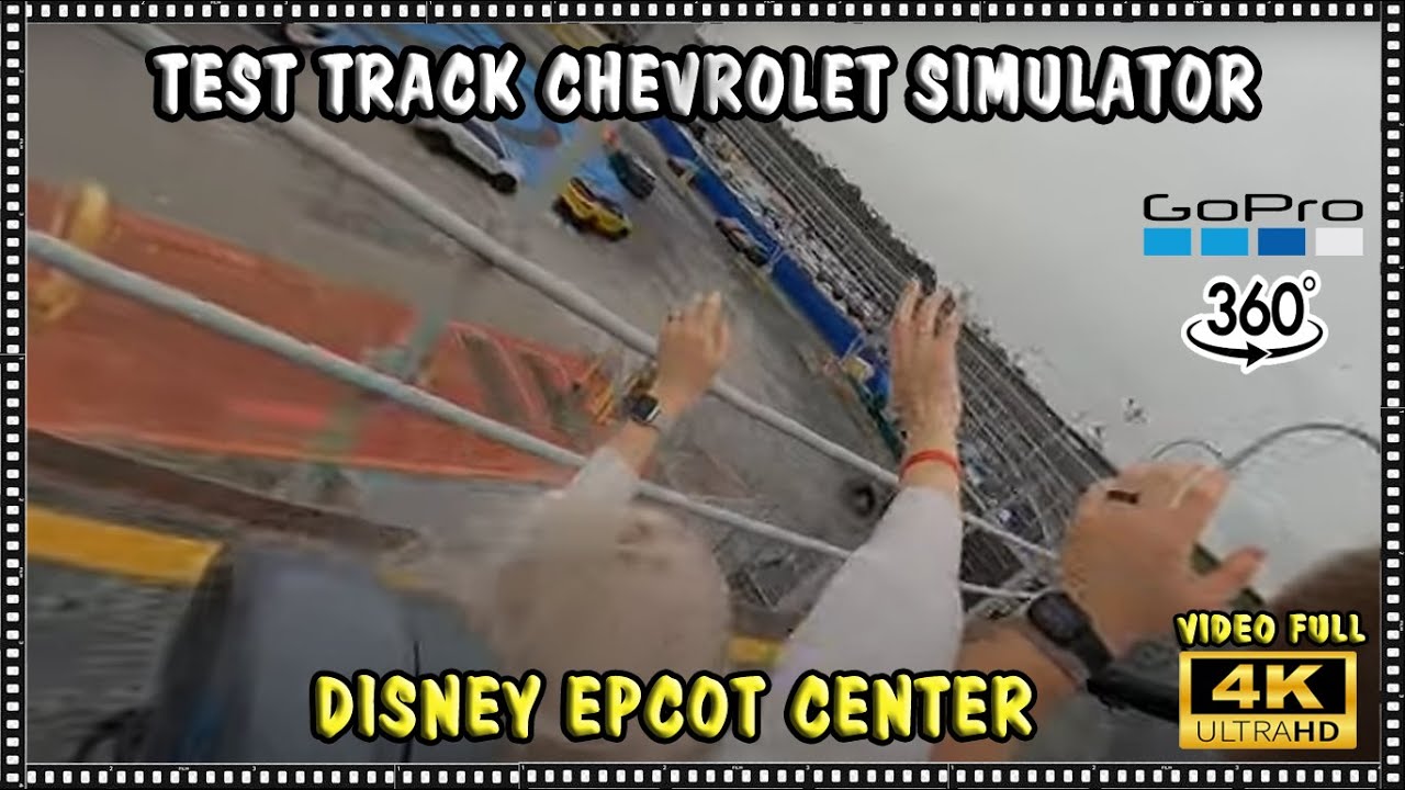 TEST TRACK CHEVROLET SIMULATOR - DISNEY EPCOT CENTER - VIDEO FULL ...