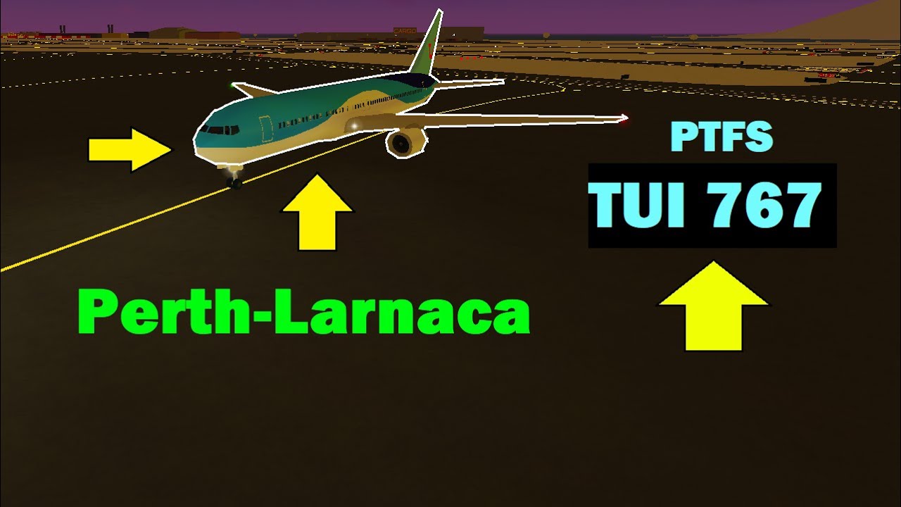 Perth-Larnaca (TUI 767) [PTFS] - YouTube