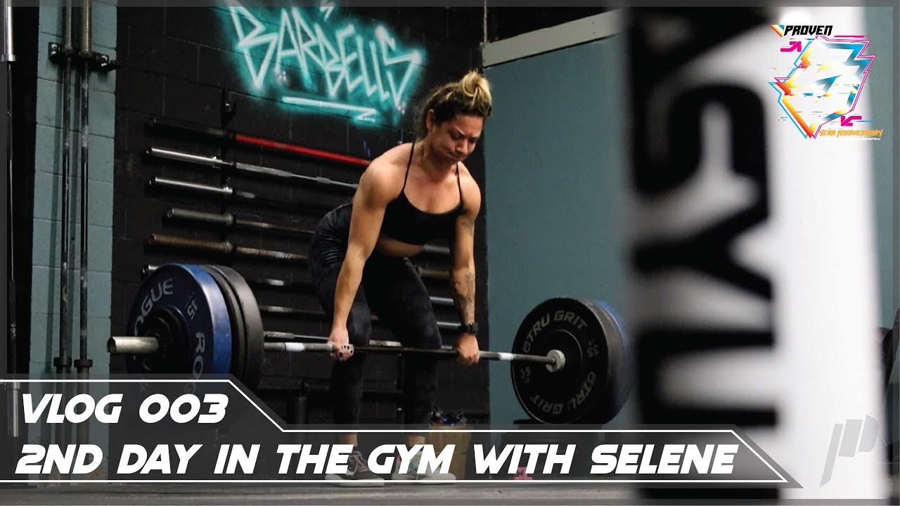 2nd Day In The Gym With Selene - YouTube