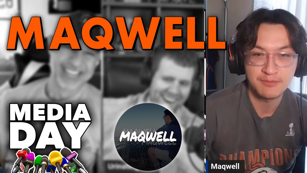 Maqwell shows up more than fashionably late to his interview on the DF ...