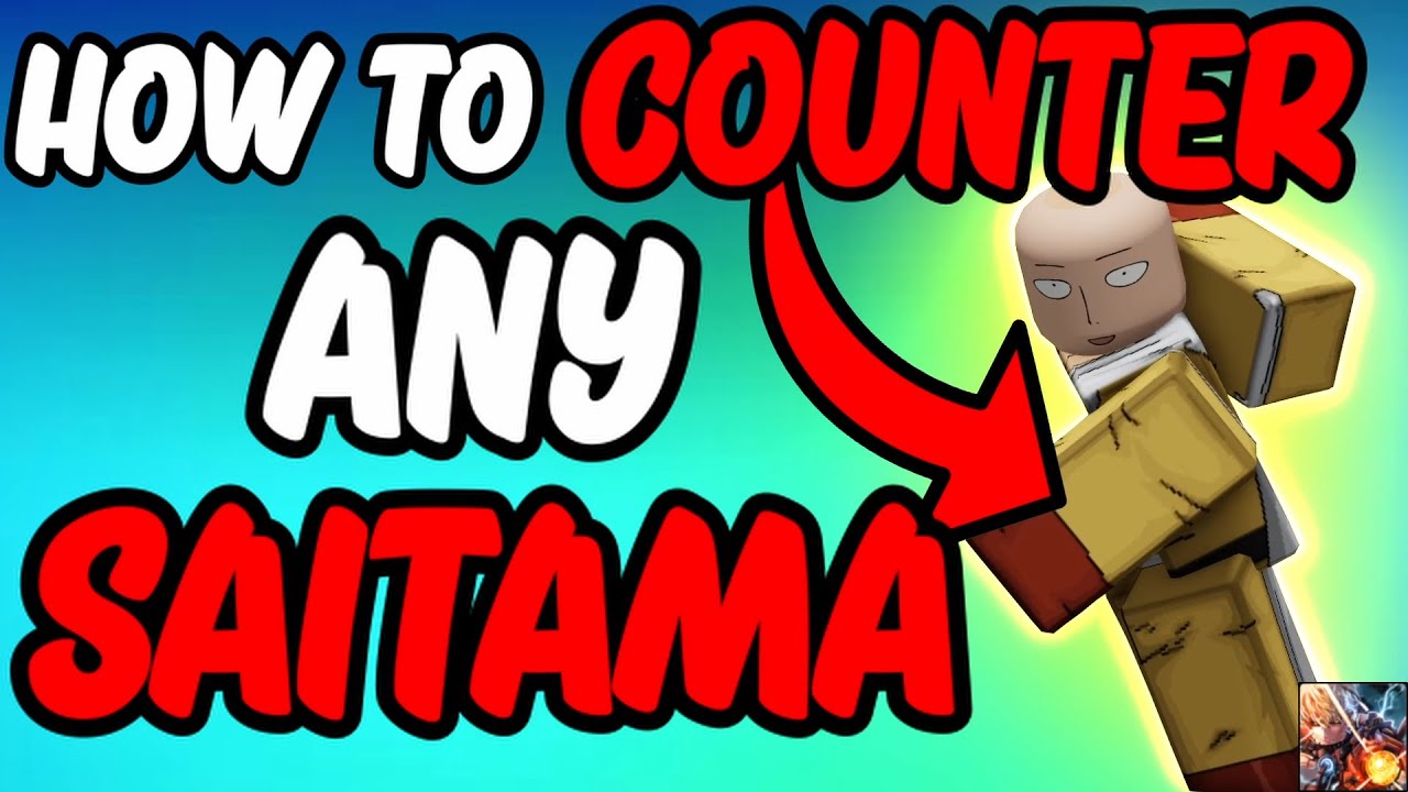 How To Counter Any Saitama Player (Roblox The Strongest Battlegrounds ...