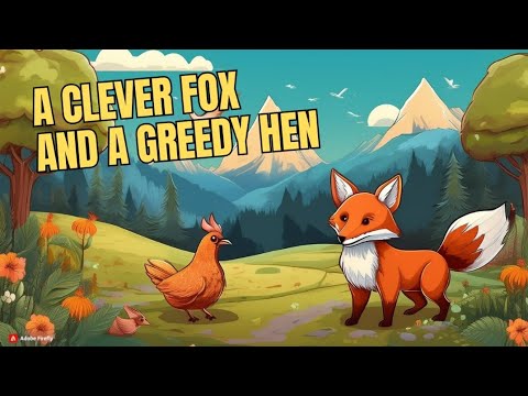 Clever Fox and a Greedy Hen , Read aloud Stories , Kids short stories ...