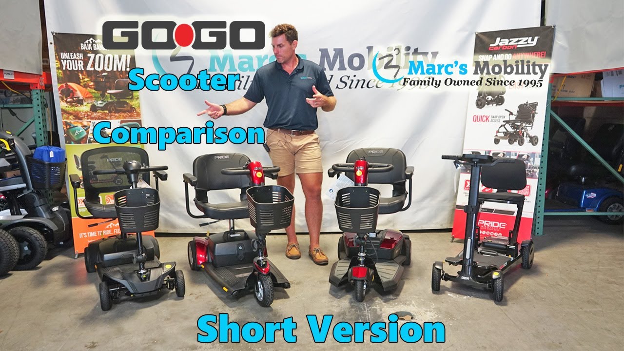 Top 5 Go Go Mobility Scooters - Short Version - Portable Travel ...