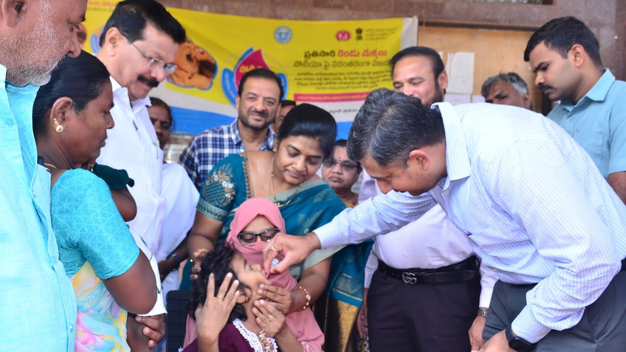 Today Pulse Polio Program,Dist Collector,DM&HO,Chairman MCM and others attend this program ...