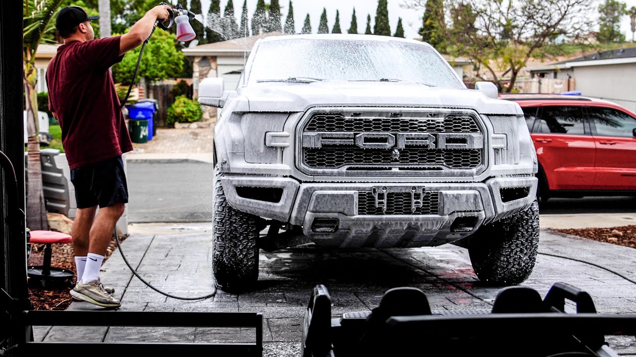 Ford F-150 Raptor Wash - ASMR - 4k - YouTube