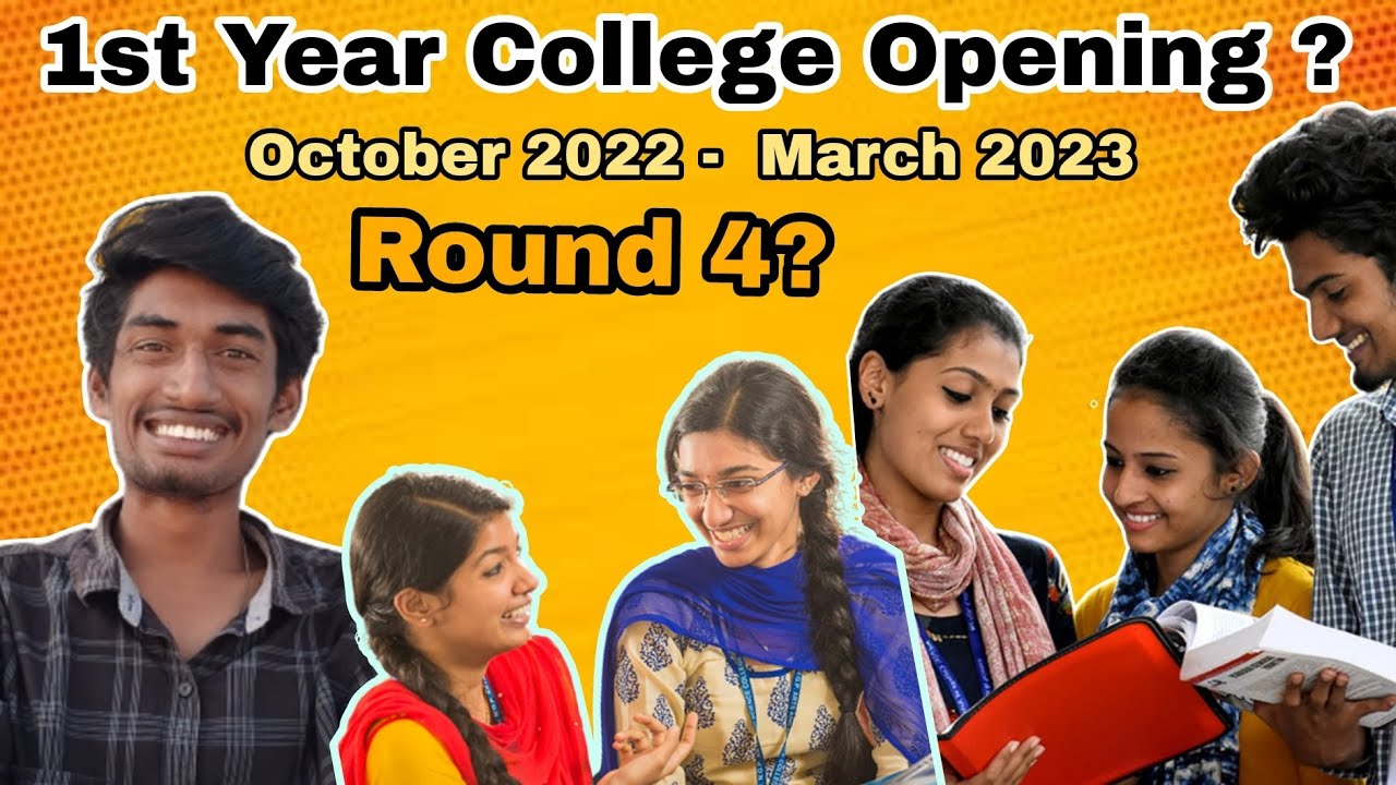 1srt Year College Opening? | 2022 |Round 4 | Anna University | TTG ...