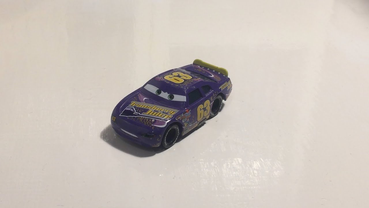 Mattel Disney Cars 1 Lee Revkins (Cars 1 Transberry Juice #63) Diecast ...