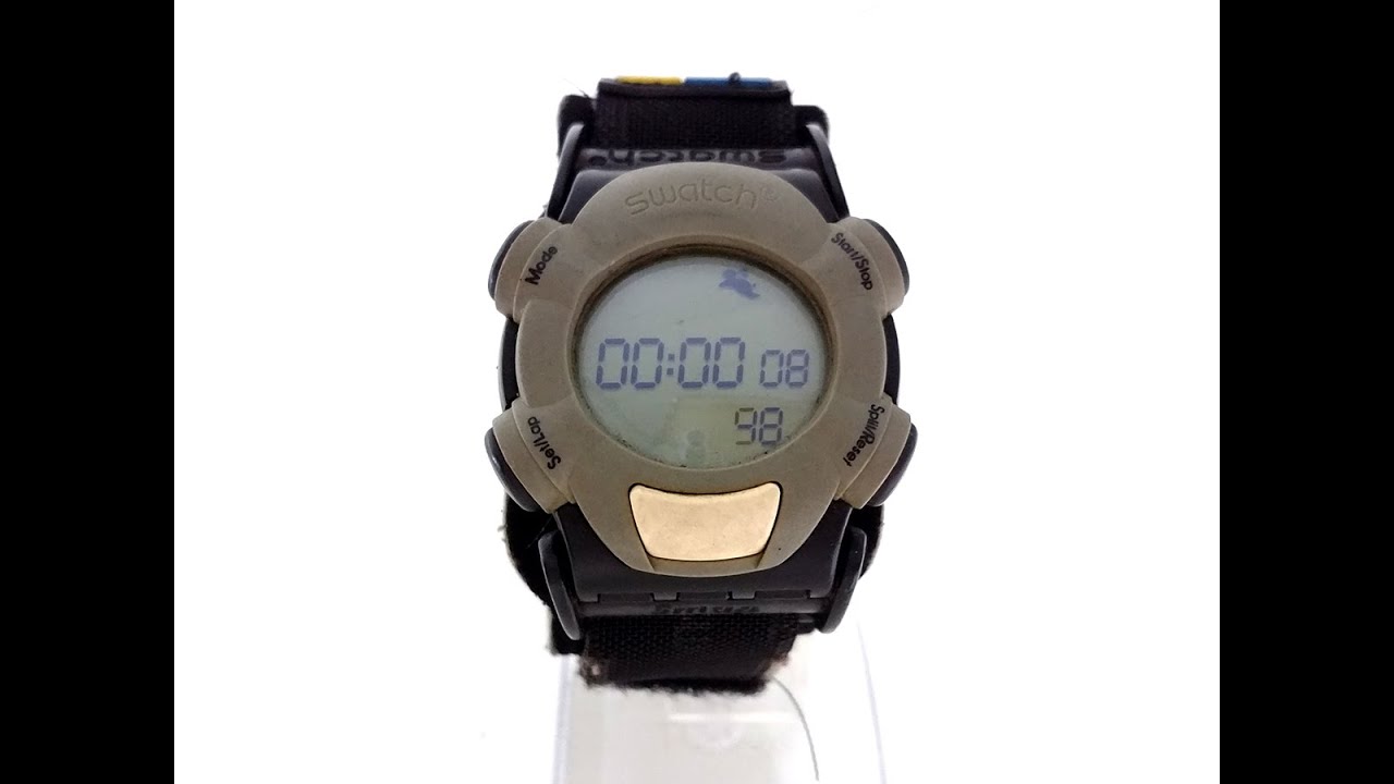 SMAP Swatch Beat Digital Watch - YouTube
