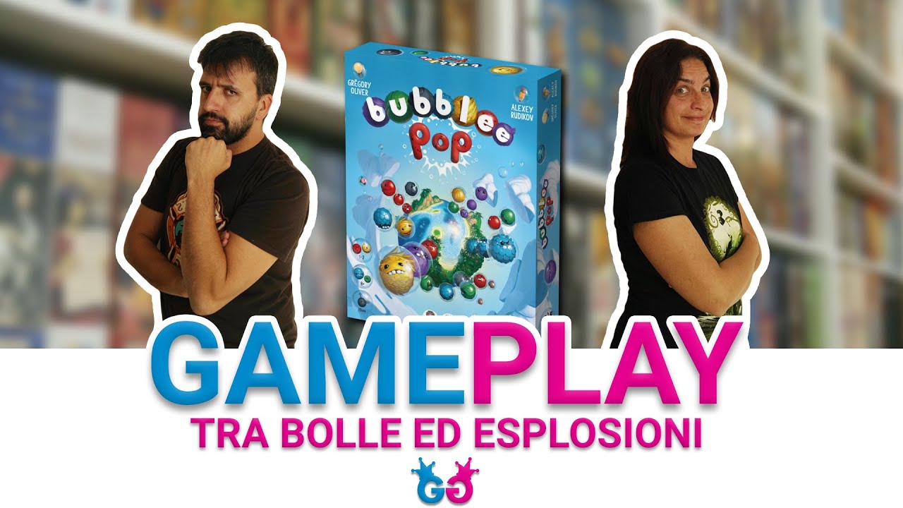 Bubblee Pop, Partita completa ad un gioco da tavolo con le bolle da ...