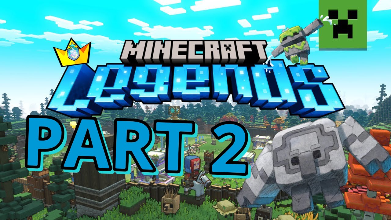 Minecraft Legends Part 2 Defense - YouTube