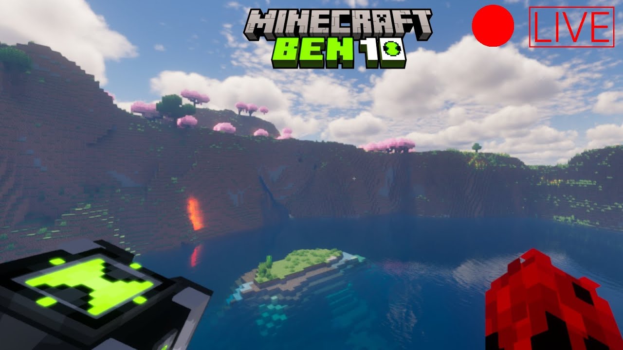 LIVE NOVA DATAPACK ATUALIZADA DE BEN 10 NO MINECRAFT 1.20.1!! - YouTube