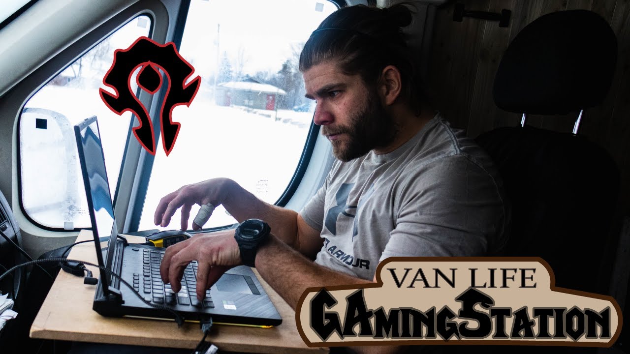 HOW TO BE A VAN LIFE GAMER?! 💻 | Full-time van life - YouTube
