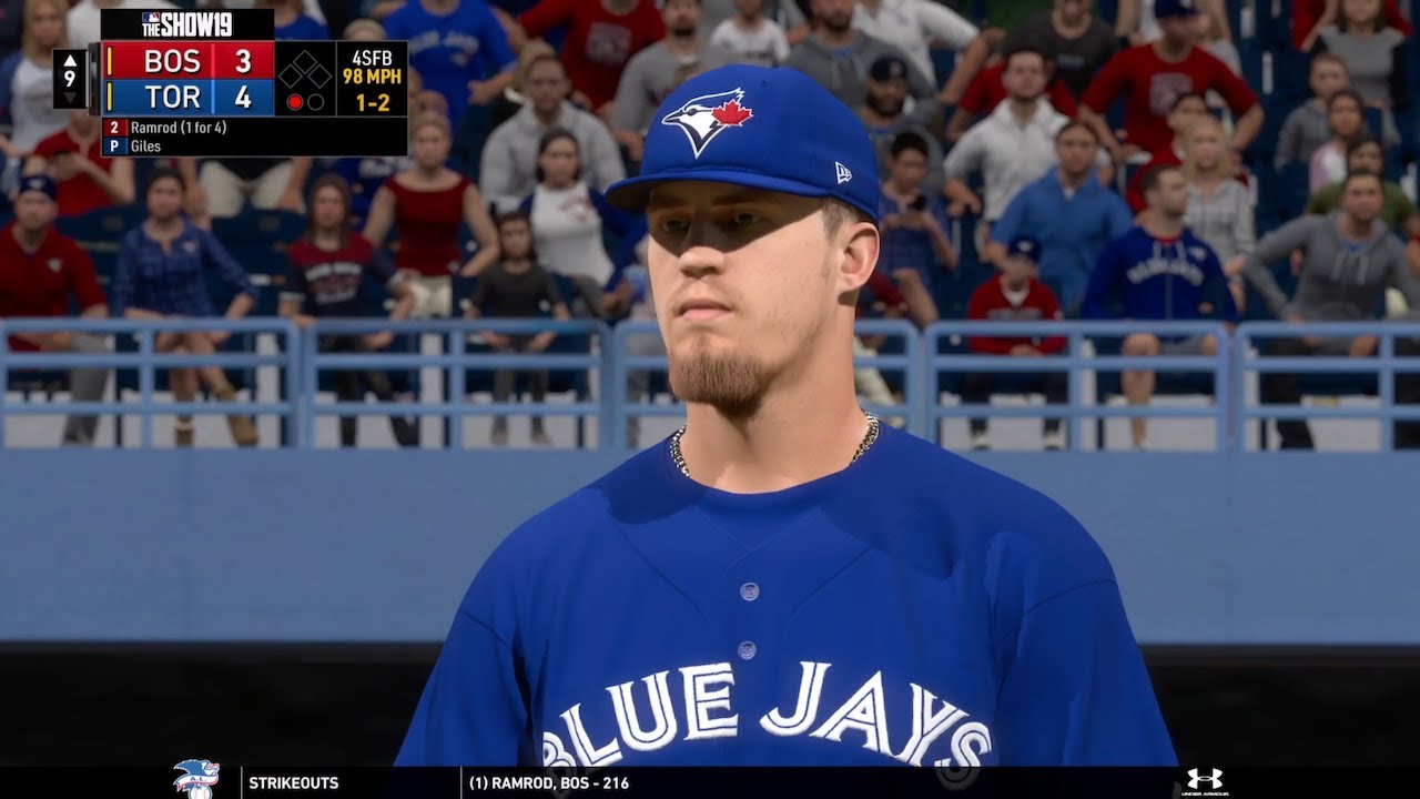 Red Sox Face Giles Again in the 9th || MLB The Show 19 - YouTube