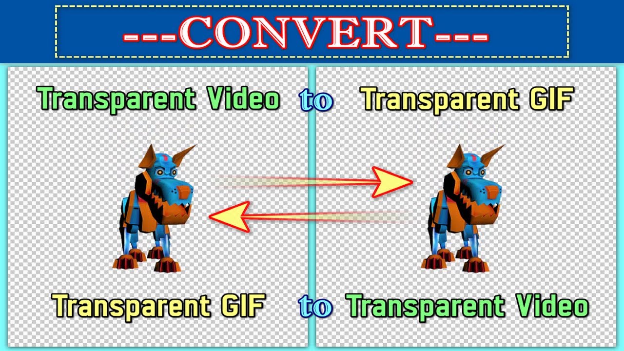 I will Convert Your Transparent Video to Transparent GIF or Transparent ...