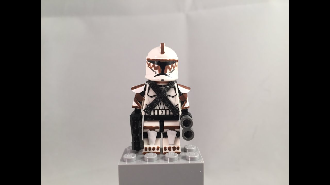 Lego Star Wars 231st Clone Trooper Recon Custom - YouTube