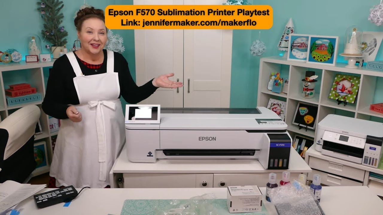 Epson F570 Wide-Format Sublimation Printer: Is it worth it? - YouTube
