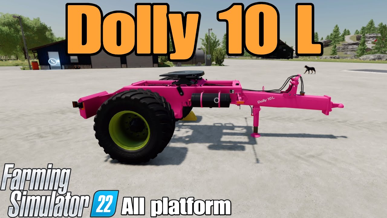 Dolly 10 L / FS22 mod for all platforms - YouTube