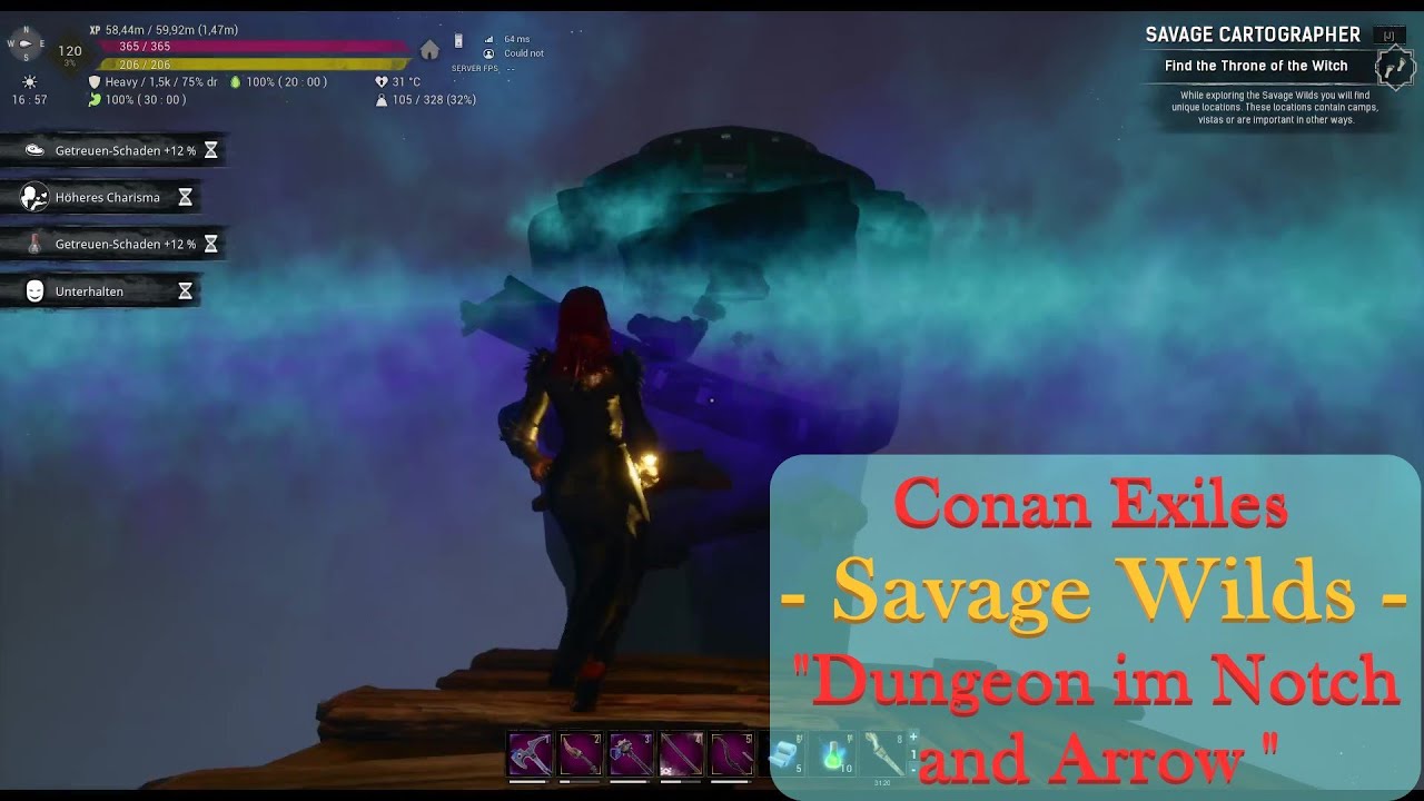 Conan Exiles - Savage Wilds - Ep. 61 - "Dungeon im Notch and Arrow ...