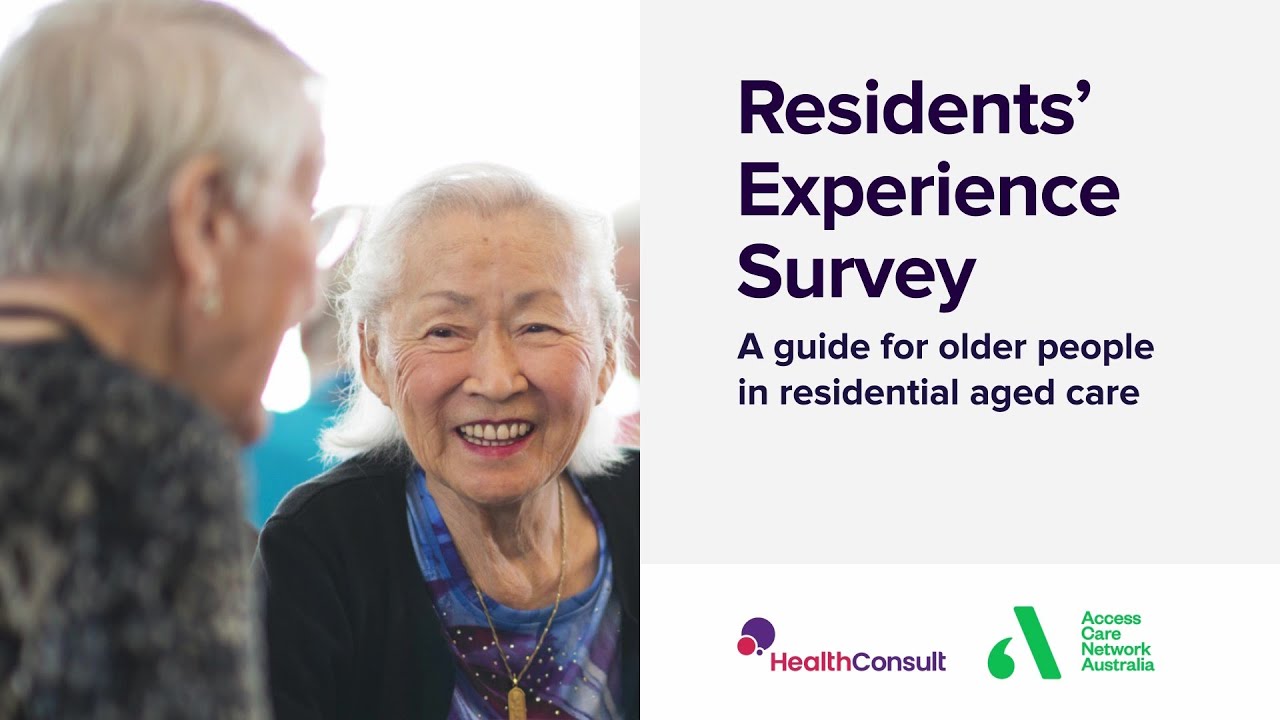 Residents’ Experience Survey: A guide for older people in residential ...