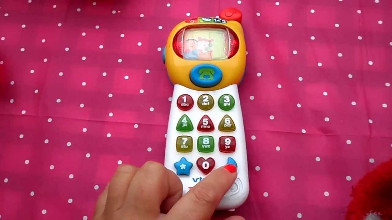 VTECH TALKING TELEPHONE CELL MOBILE PHONICS - YouTube