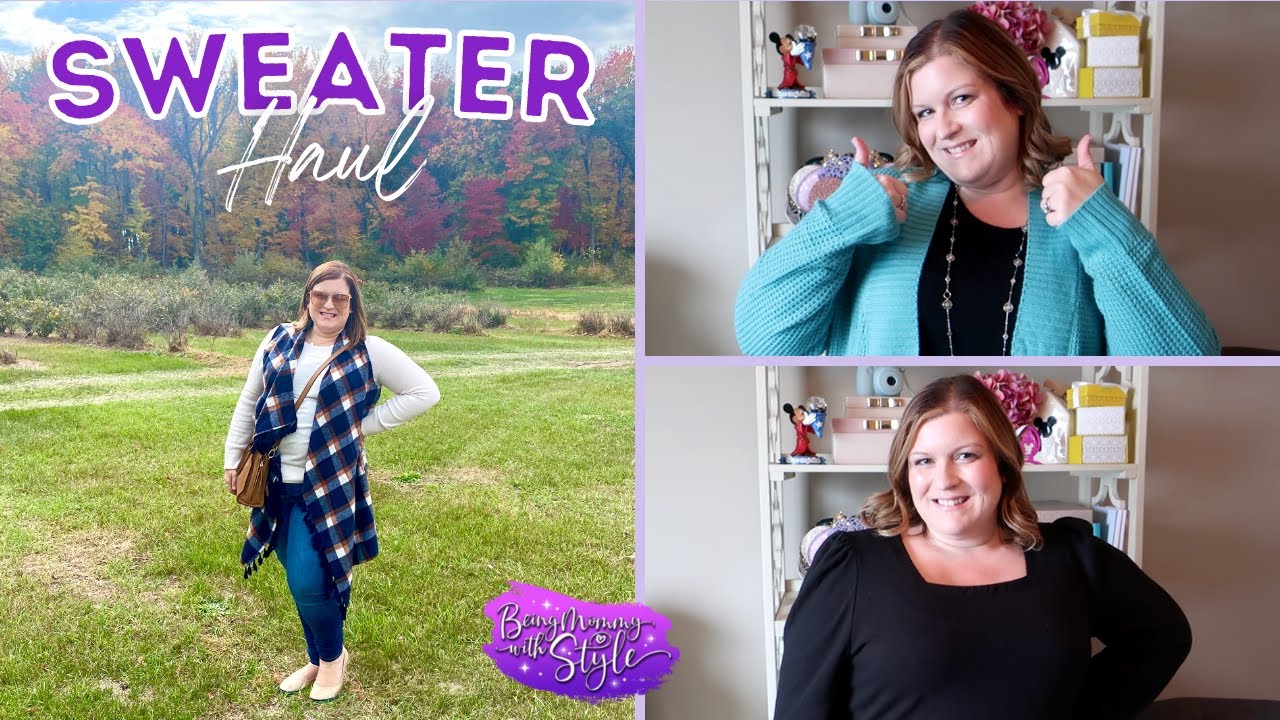 Cold Weather SWEATER HAUL | What I'm Wearing in Minnesota - YouTube