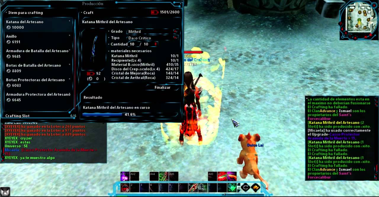 Craft Mithril Katana - Cabal NA Calisto - YouTube