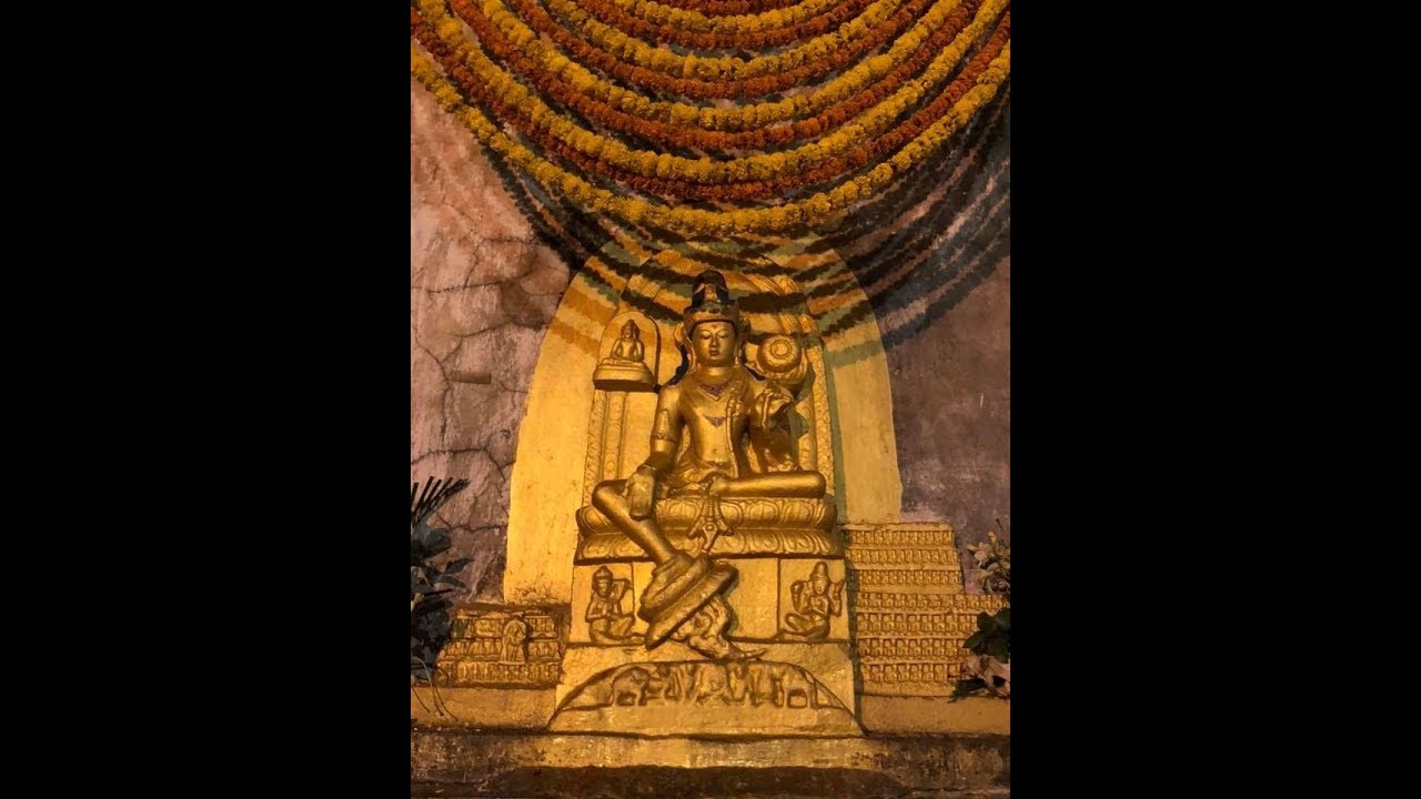 Pilgrimage of Natural Tara Devi (Dolma) appears from stone སྒྲོལ་མའི ...