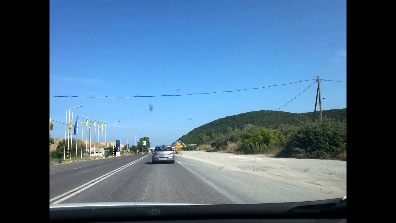 Αυτοκινητόδρομος Αιγαίου: Κατεβαίνοντας από τα Τέμπη στον Μαλιακό - YouTube