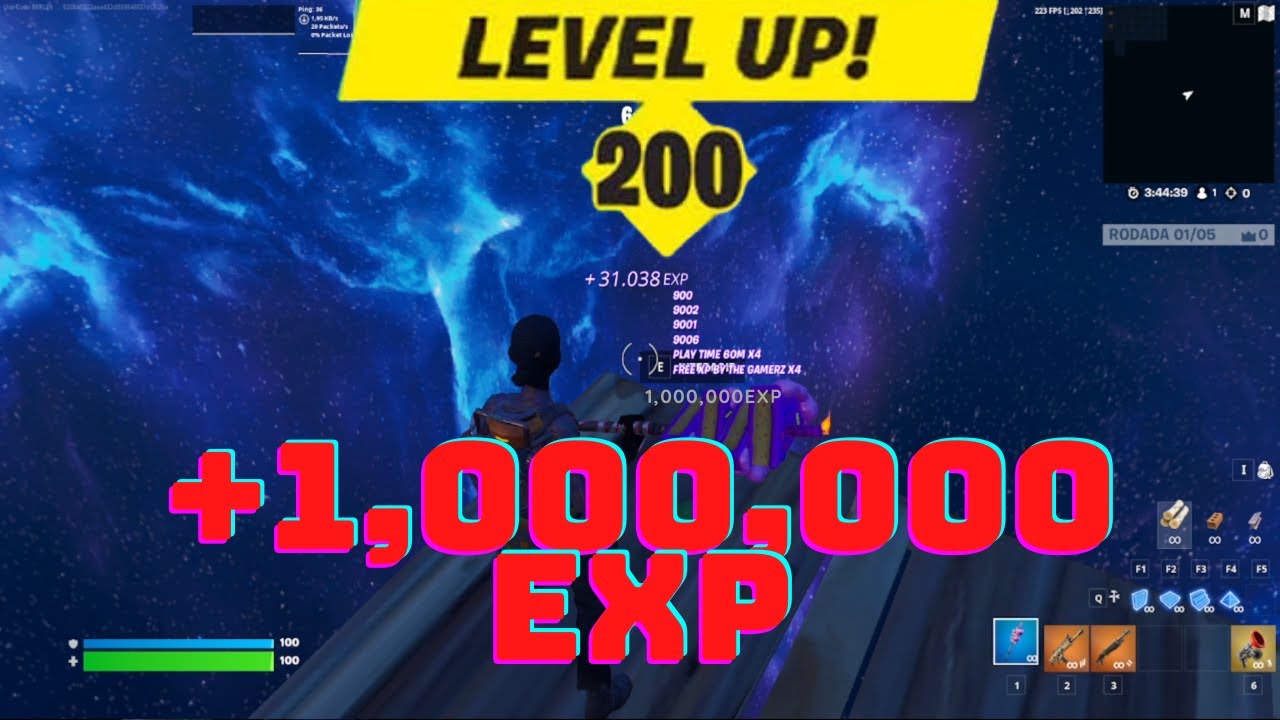 GET TO LEVEL 200 RIGHT NOW! (FORTNITE XP GLITCH) - YouTube