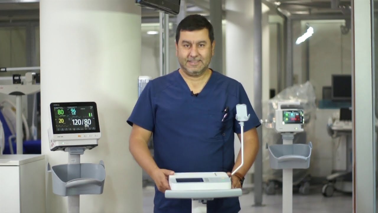 Mindray ECG BeneHeart R3 - YouTube