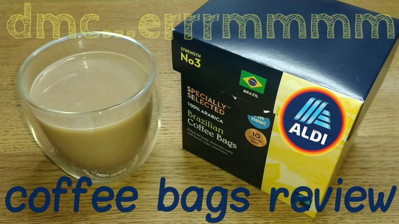 Aldi Specially Selected Brazilian Coffee Bags Review. - YouTube