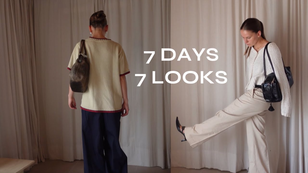 7 DAYS 7 LOOKS in summer - YouTube